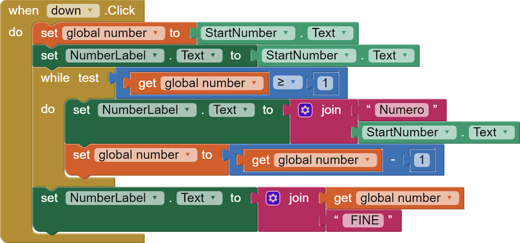 Simply Loop Counter MIT App Inventor Help MIT App Inventor Community