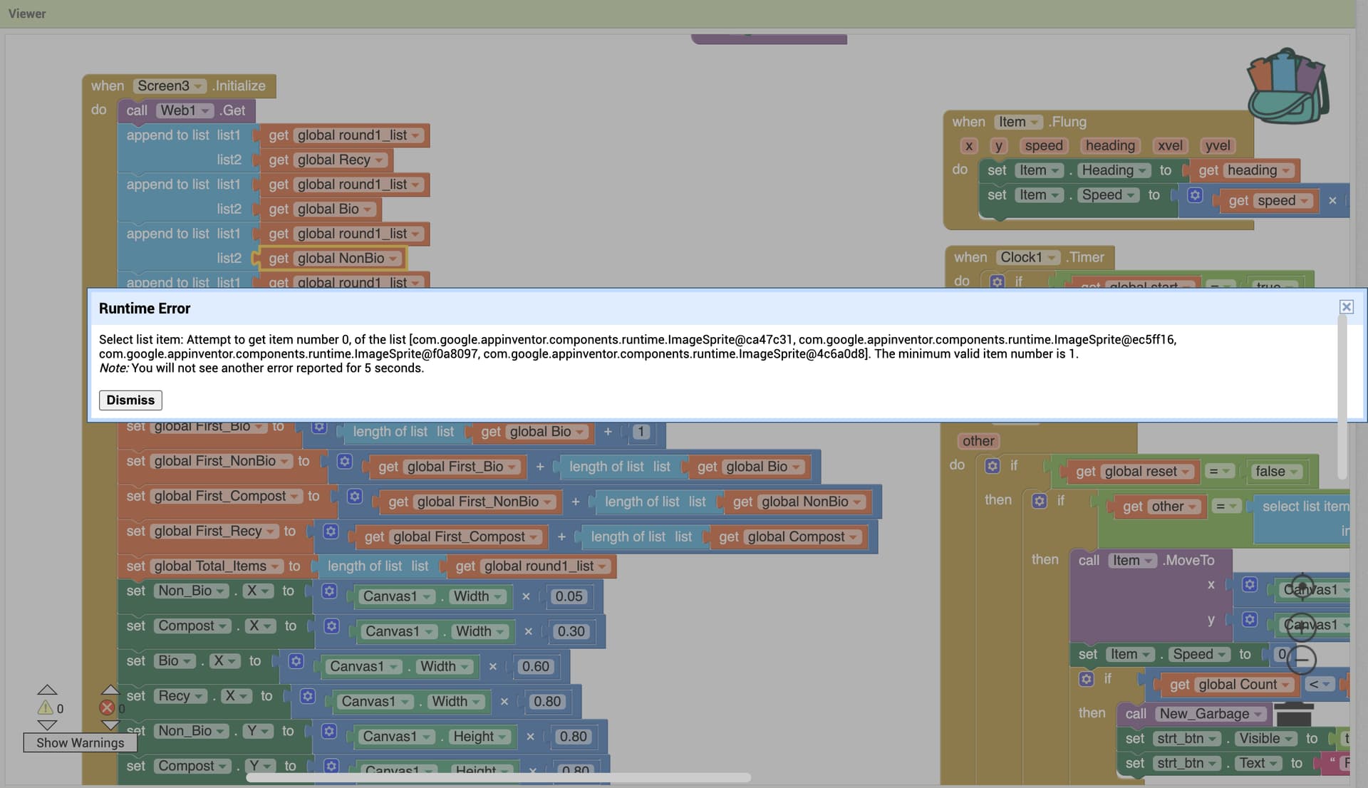 The Operator Append To List Cannot Accept The Arguments MIT App