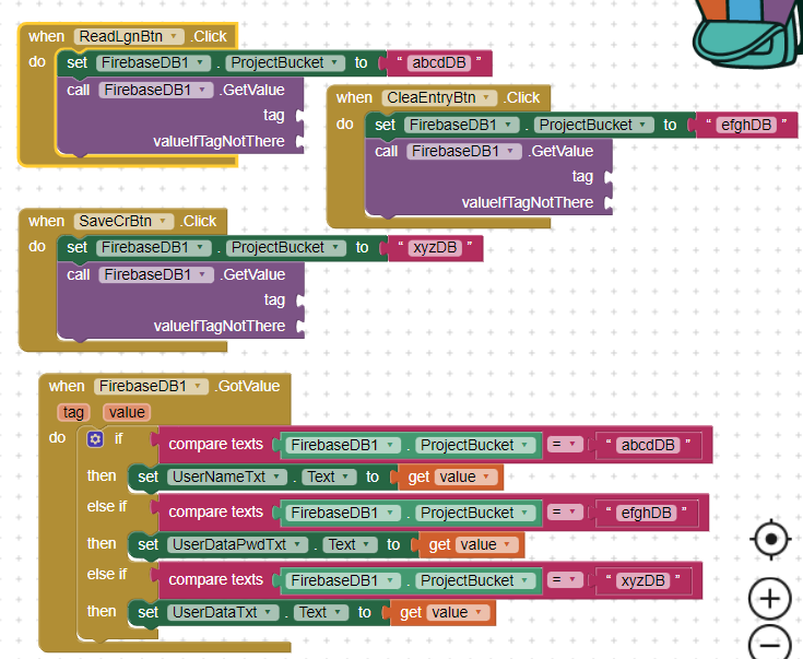 How Do We Distinguish Between Multiple When GotValue Blocks MIT App Inventor Help MIT App