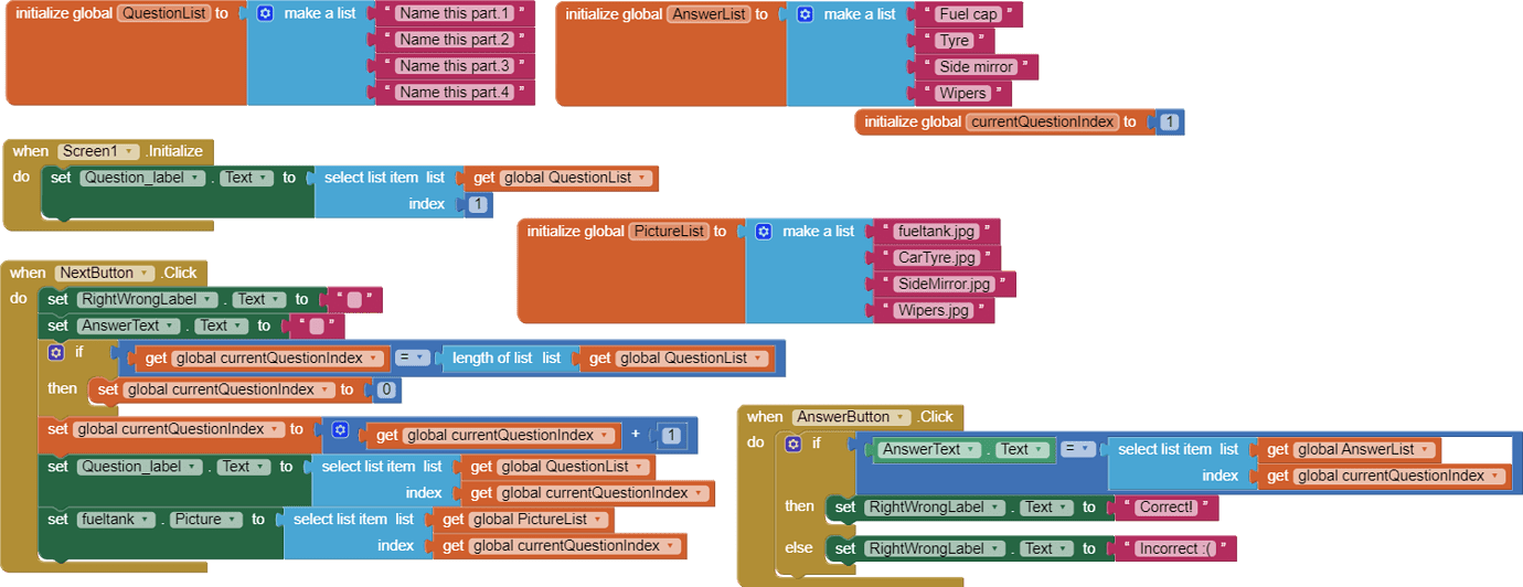 How to use contains block in Text blocks - General Discussion - MIT App ...