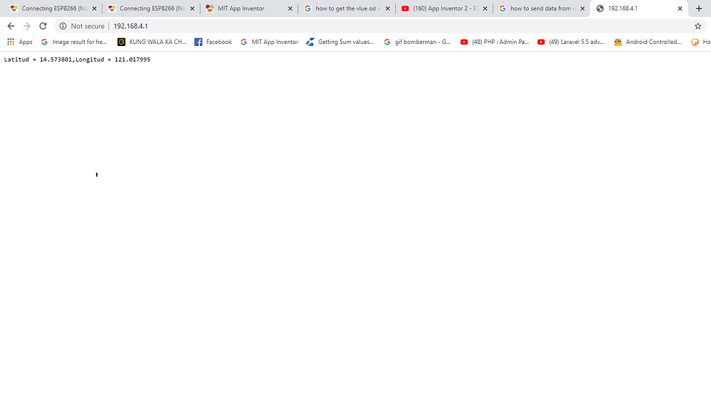 How to get the value of the webserver and send to the MIT APP - MIT App ...