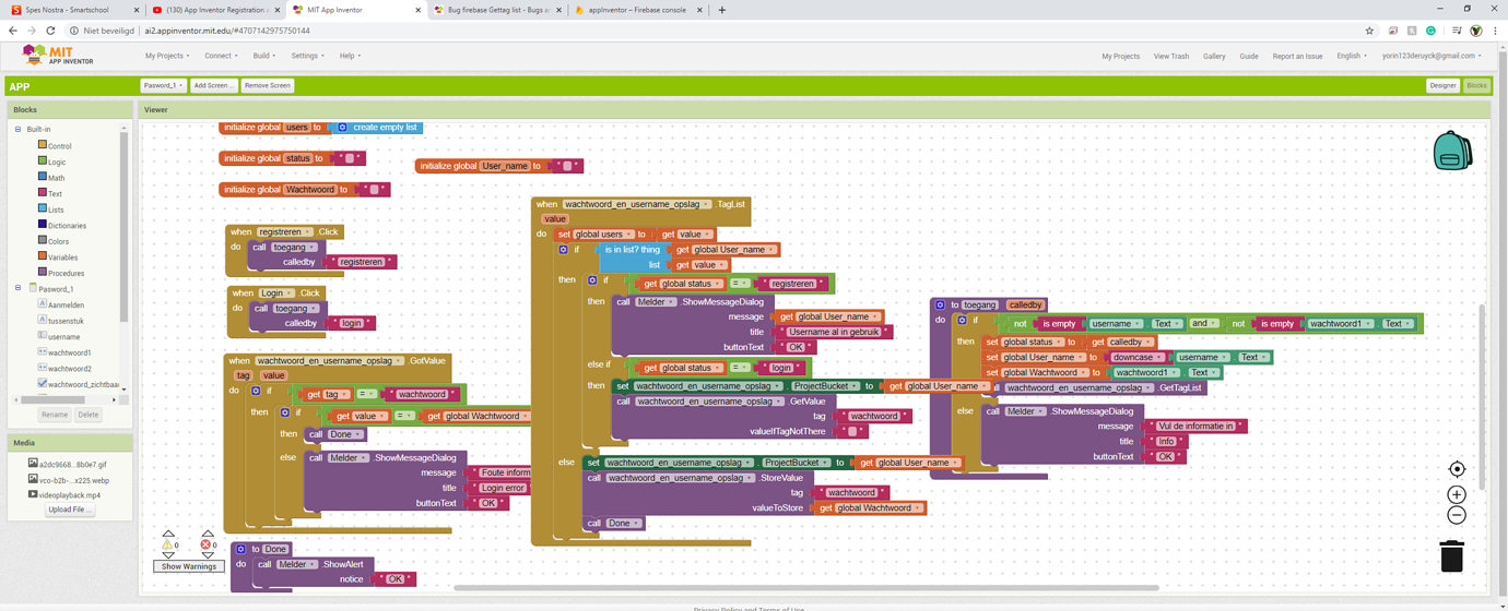 Bug firebase Gettag list - MIT App Inventor Help - MIT App Inventor ...
