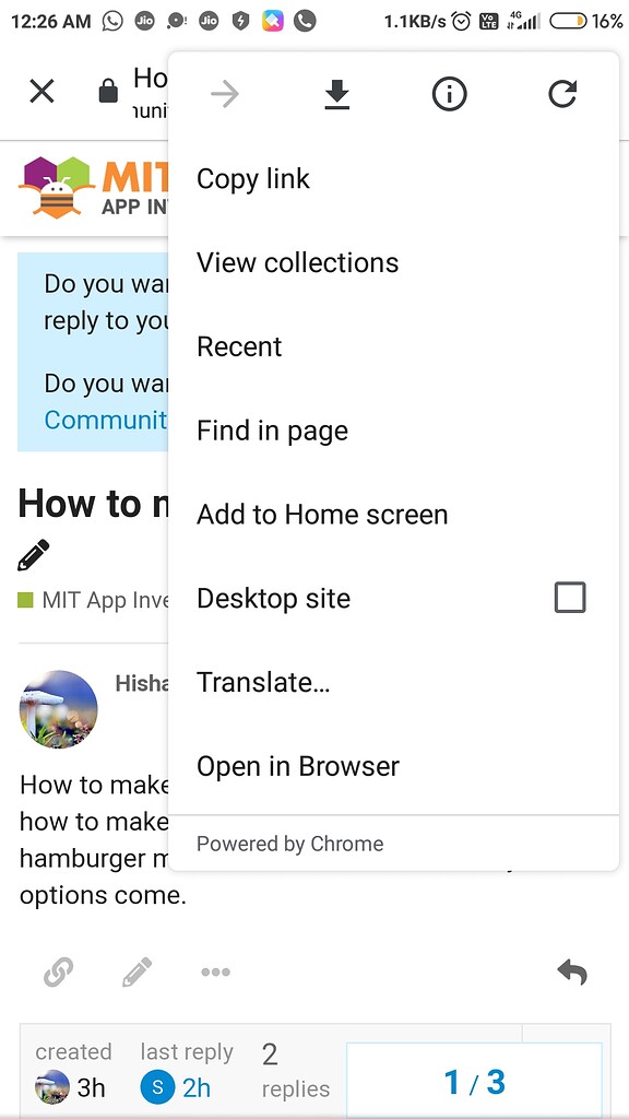 How to make a menu - MIT App Inventor Help - MIT App Inventor Community