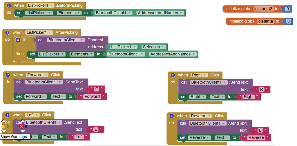 I can't send two datas at the same time via Bluetooth - MIT App ...