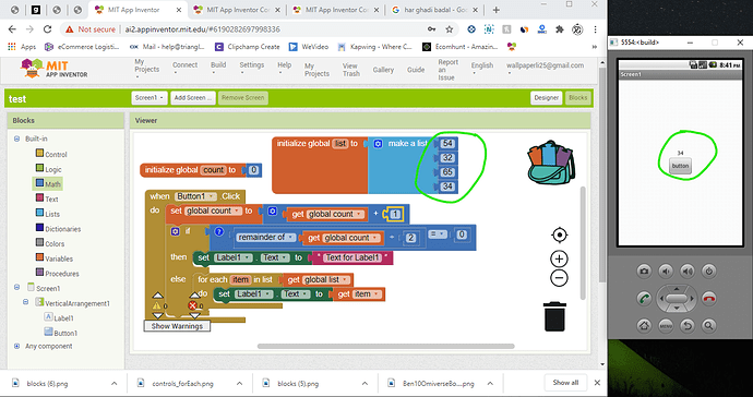 How To Use For Loop Mit App Inventor Help Mit App Inventor Community 6220