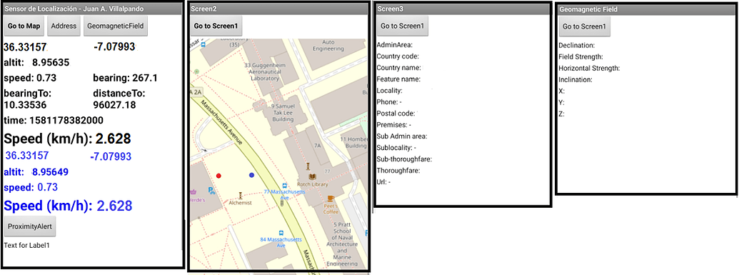 LocationSensor Extension. Accuracy. Geocoder. GeomagneticField ...