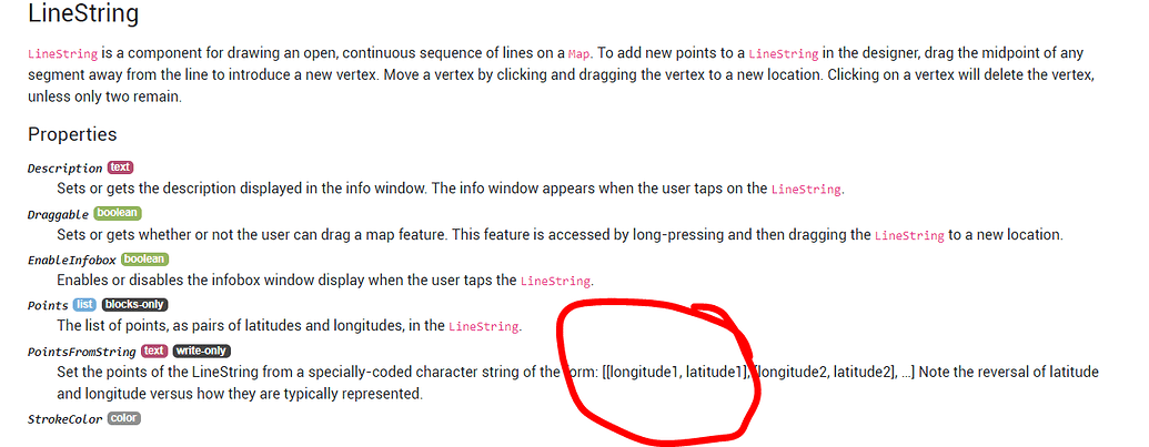LineString to draw a track - MIT App Inventor Help - MIT App Inventor ...