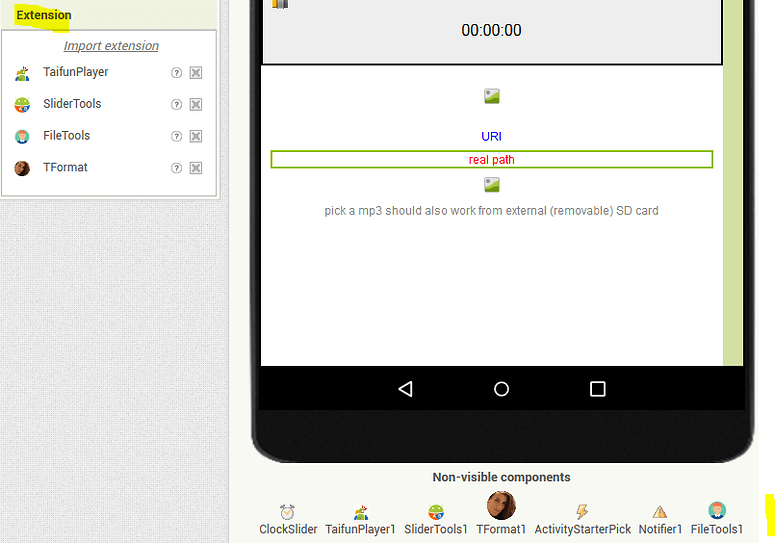 Fast forward and backward and progress bar for mp3 player - MIT App ...