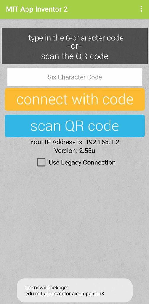 Error Changing Companion Package Name - Open Source Development - MIT App Inventor Community