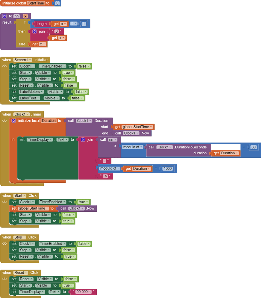 Display Live Timer Time on Label - MIT App Inventor Help - MIT App ...