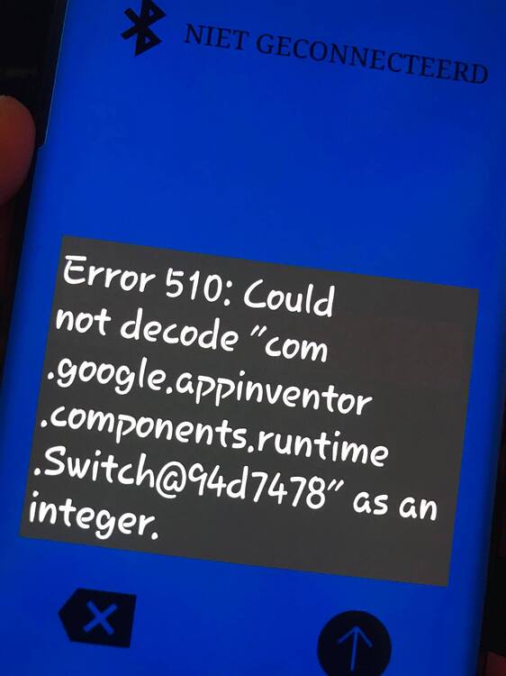 "error 510" bluetooth - MIT App Inventor Help - MIT App Inventor Community