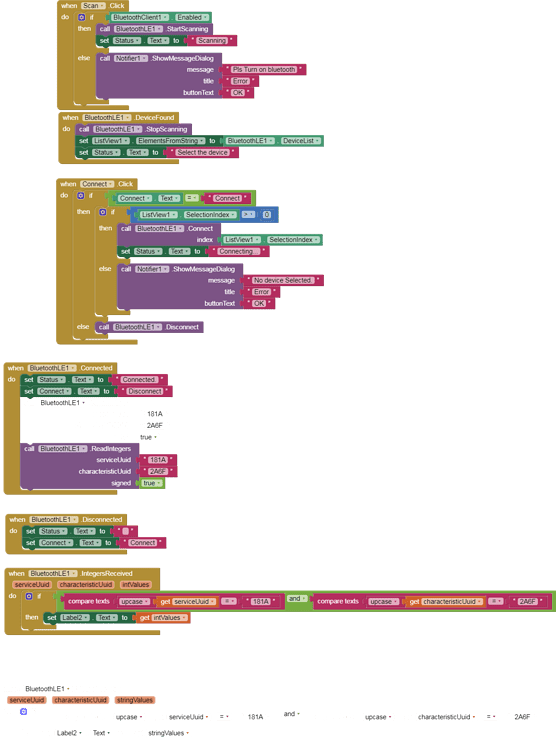 BLE Temp data read - MIT App Inventor Help - MIT App Inventor Community