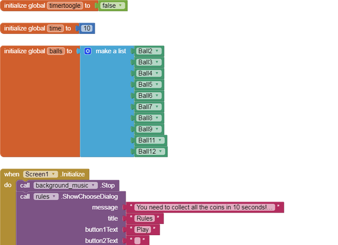 Screen again and again initializing - MIT App Inventor Help - MIT App Inventor Community