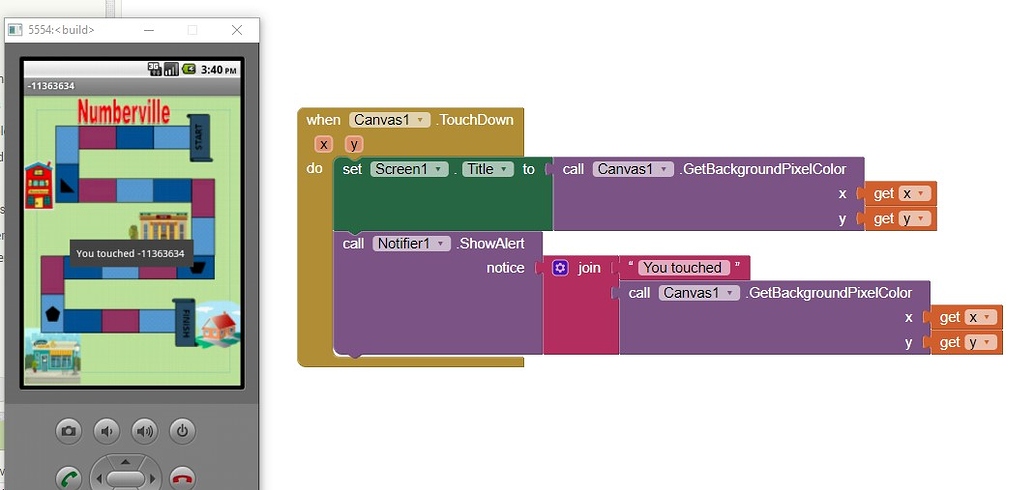 Button placement(How to use Canvas screen colors to create a Q&A Quiz ...