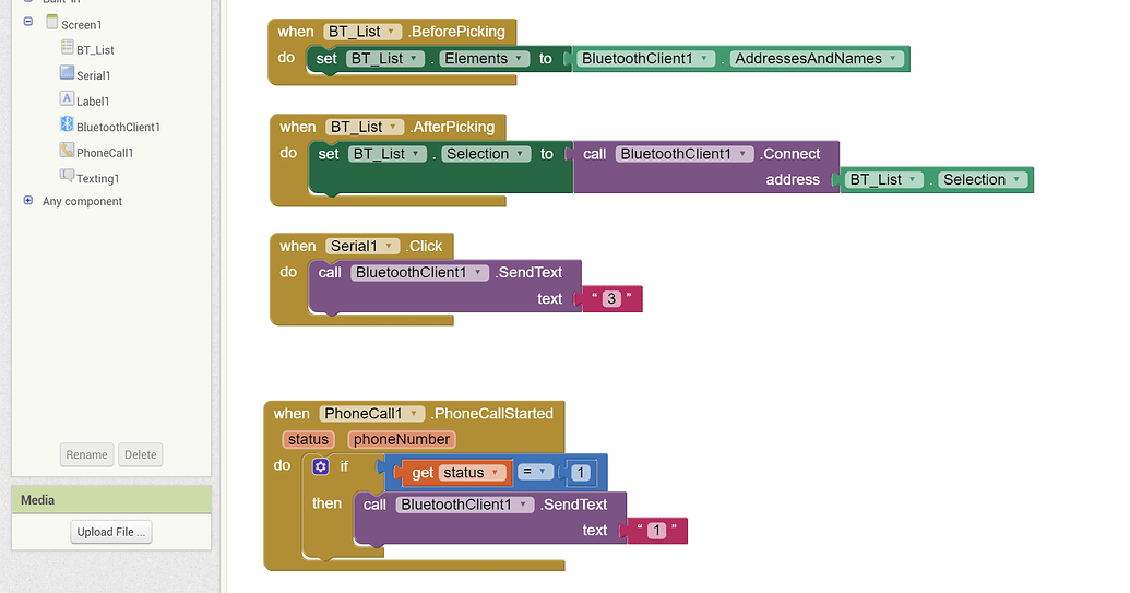 PhoneCallStarted - MIT App Inventor Help - MIT App Inventor Community