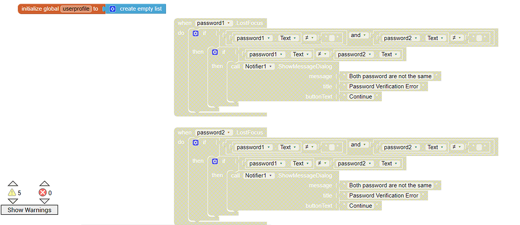 Blocks editor - color of blocks changed to mono/flat/muted - MIT App ...