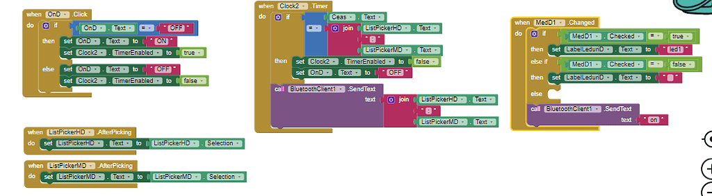 I can't send led commands at a specific time - MIT App Inventor Help ...