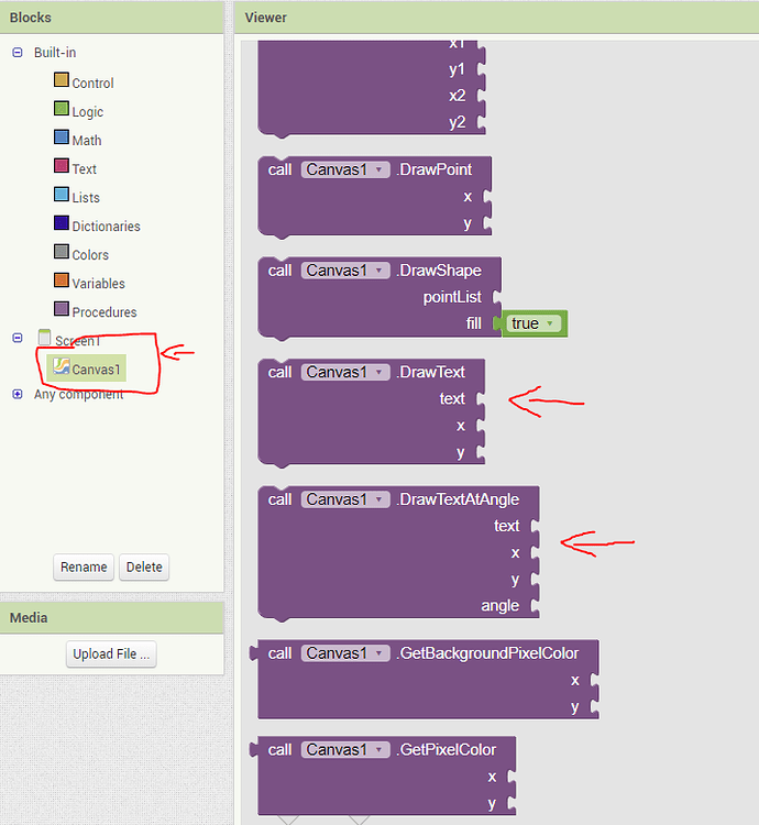 Insert text in photo - MIT App Inventor Help - MIT App Inventor Community