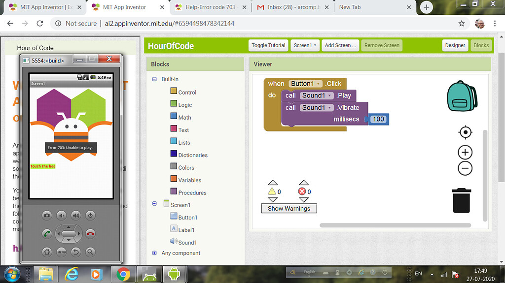 Getting error 703 in first tutorial code - MIT App Inventor Help - MIT ...
