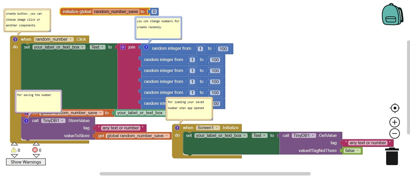 How to make a random number - Tutorials and Guides - MIT App Inventor ...