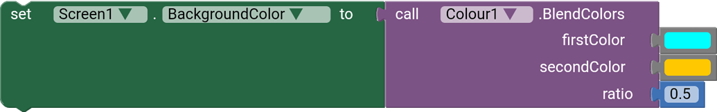 [Free] Color Extension - Extensions - MIT App Inventor Community