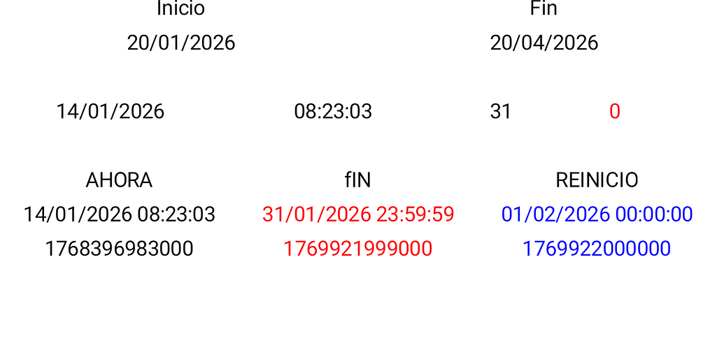 Automatic scheduling for month closing and beginning - MIT App Inventor ...
