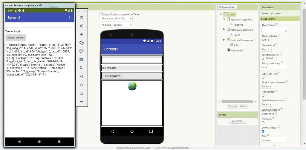 Getting information from a web server - MIT App Inventor Help - MIT App ...
