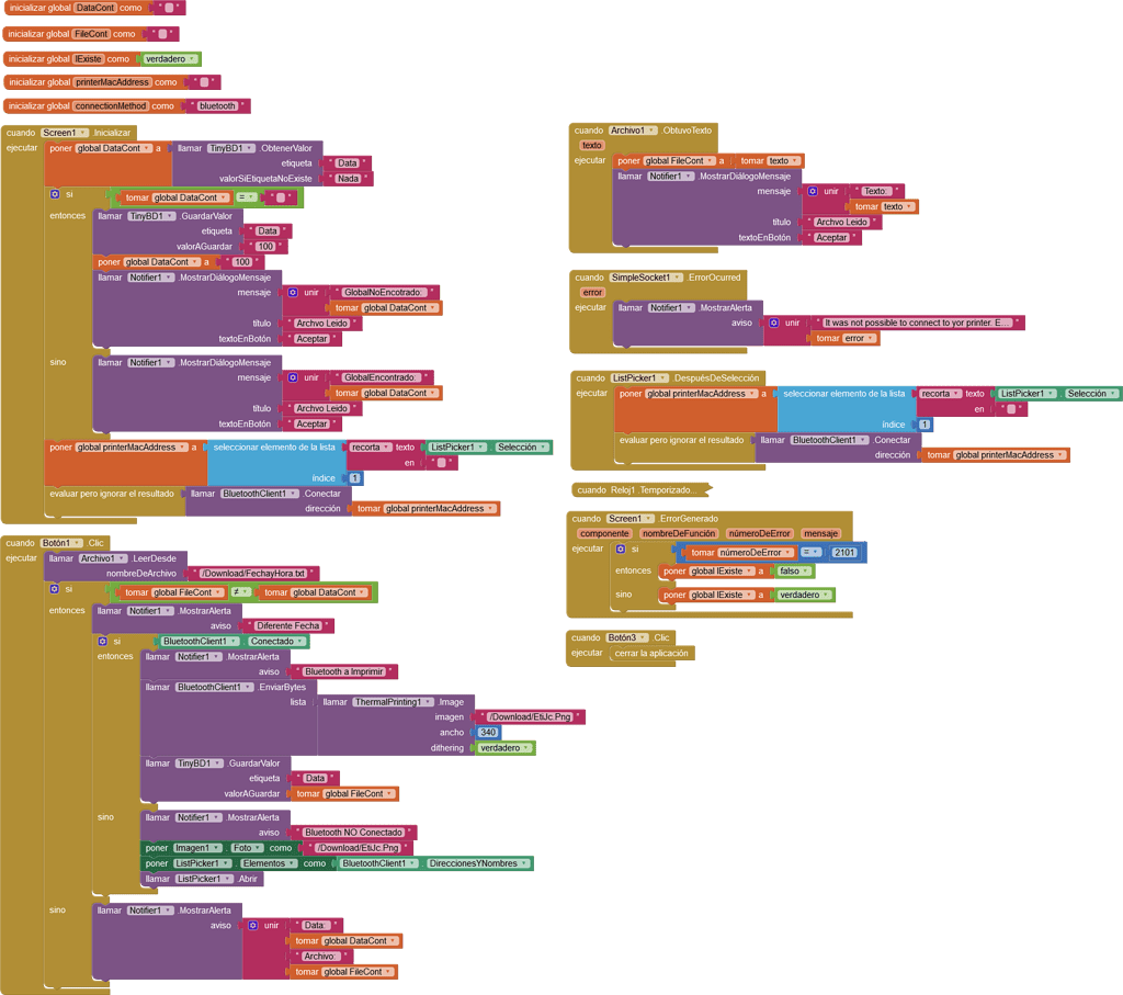 Android 13 & Bluetooth Label Printer - MIT App Inventor Help - MIT App ...