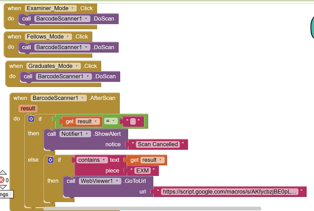 Missing blocks startwith, result - MIT App Inventor Help - MIT App ...