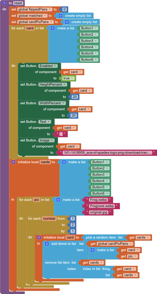 Memory Game for Class - MIT App Inventor Help - MIT App Inventor Community