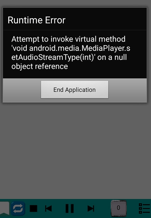 Runtime error attempt to invoke virtual method - MIT App Inventor Help ...