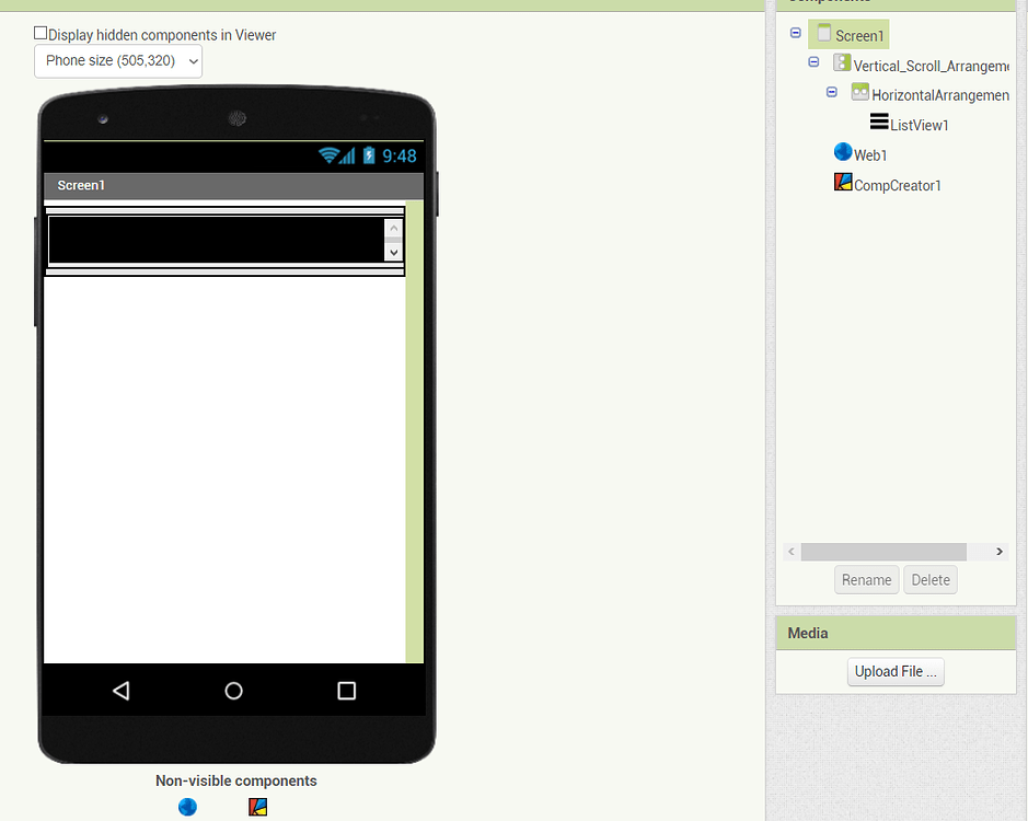 How do I use CompCreator with Listview? - MIT App Inventor Help - MIT App Inventor Community