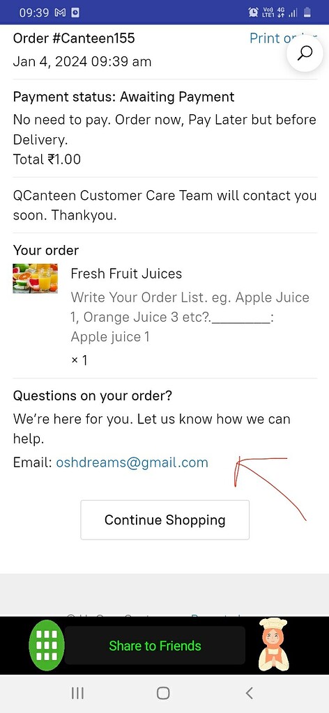 To Open email link eg, abcd@gmail.com while clicking on it in webview ...
