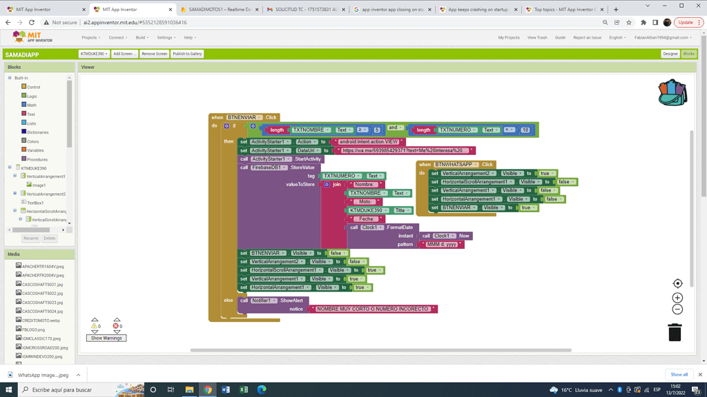 Marketing app with firebase - MIT App Inventor Help - MIT App Inventor ...