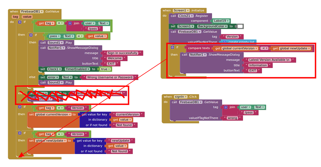 Login Error using firebase - MIT App Inventor Help - MIT App Inventor Community