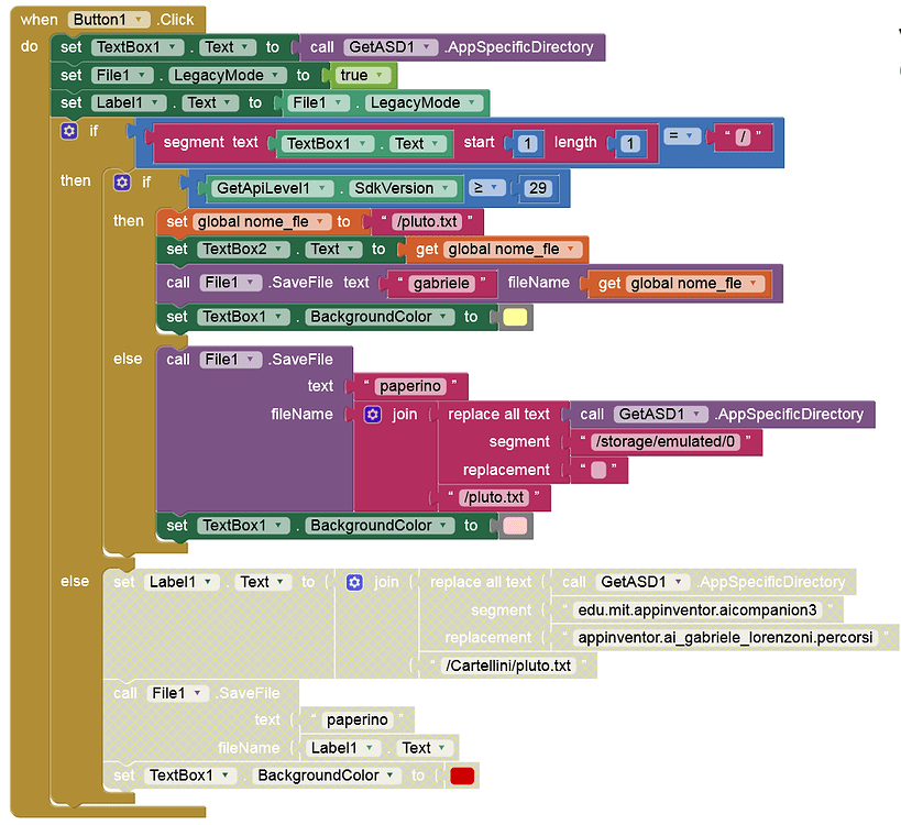 Save file in path - MIT App Inventor Help - MIT App Inventor Community