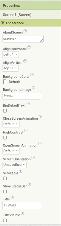 AppName property of Screen component? - MIT App Inventor Help - MIT App ...