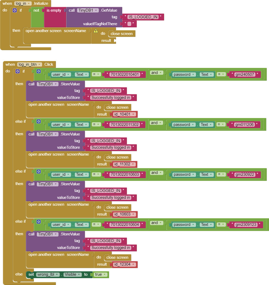 How do you keep login in MIT App Inventor? - MIT App Inventor Help ...