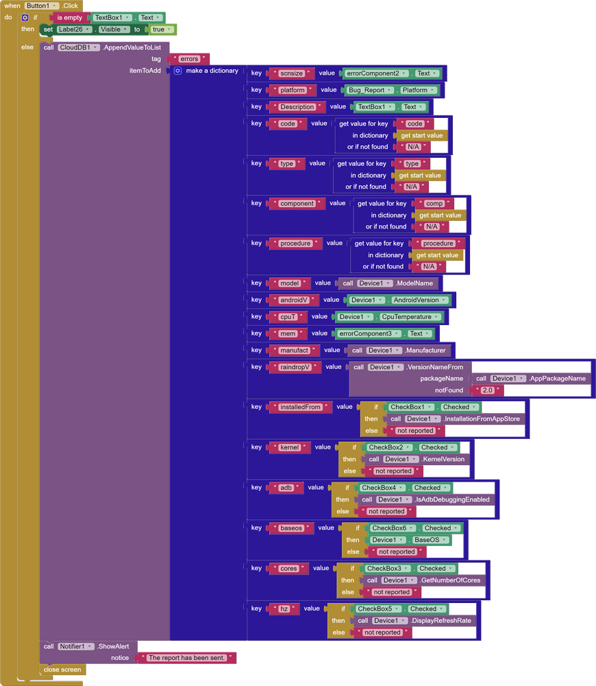 Get A Listview To Show The Parameters Of A Dictionary Mit App Inventor Help Mit App Inventor