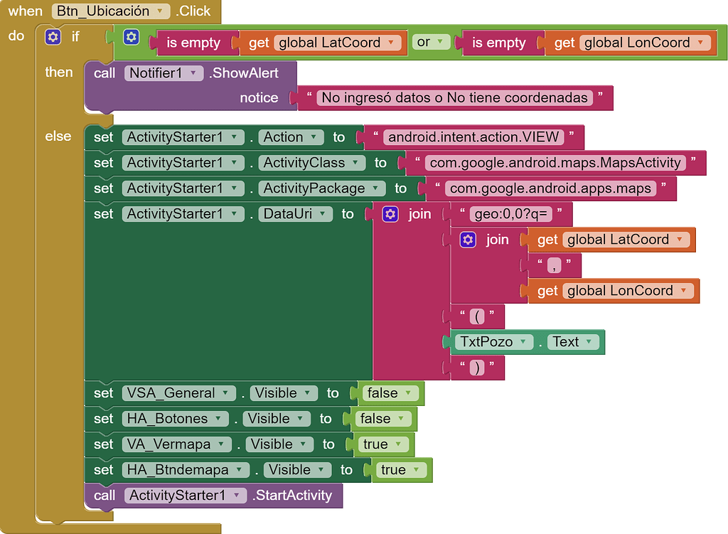 Mostrar Mapa dentro de HorizontalArragement? - MIT App Inventor Help ...