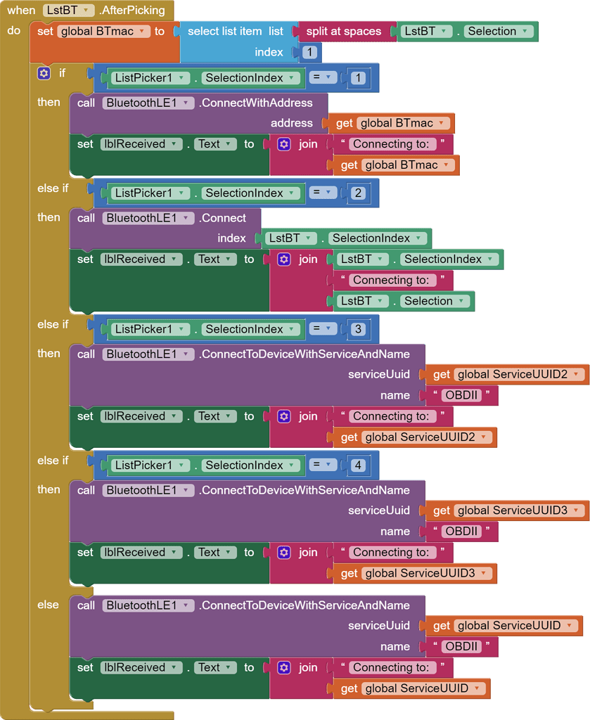 Failing to Connect BLE - MIT App Inventor Help - MIT App Inventor Community