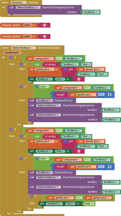 PasswordTextBox.RequestFocus - MIT App Inventor Help - MIT App Inventor ...