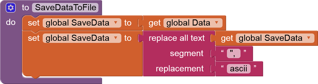 Ascii - how to add? - MIT App Inventor Help - MIT App Inventor Community