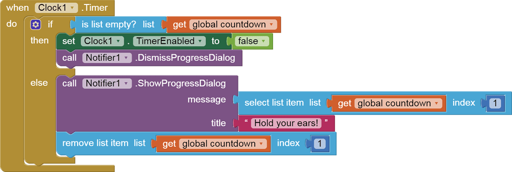 How To Make A Countdown Mit App Inventor Help Mit App Inventor Community