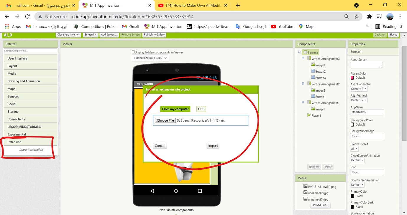 Voice Recognition extension Continuous listening - MIT App Inventor ...