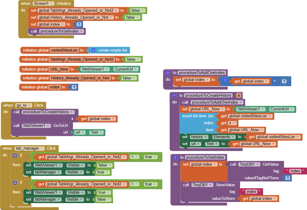 Trying To Make A Browser Mit App Inventor Help Mit App Inventor Community