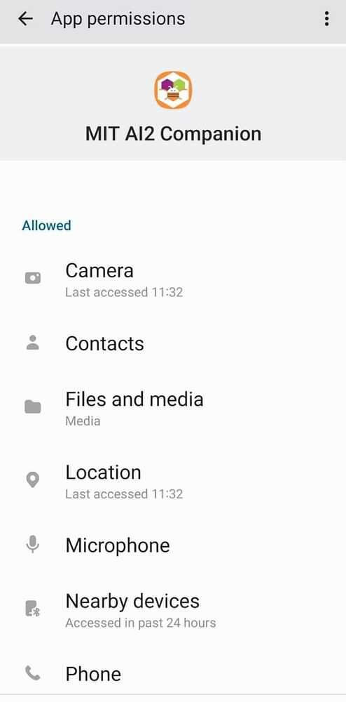Error 908 the permission android.hardware.bluetooth_le has been denied - MIT App Inventor Help ...
