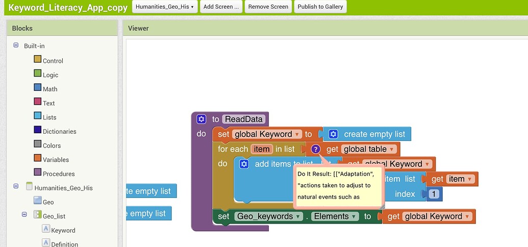 Listpicker and Google sheets - MIT App Inventor Help - MIT App Inventor Community