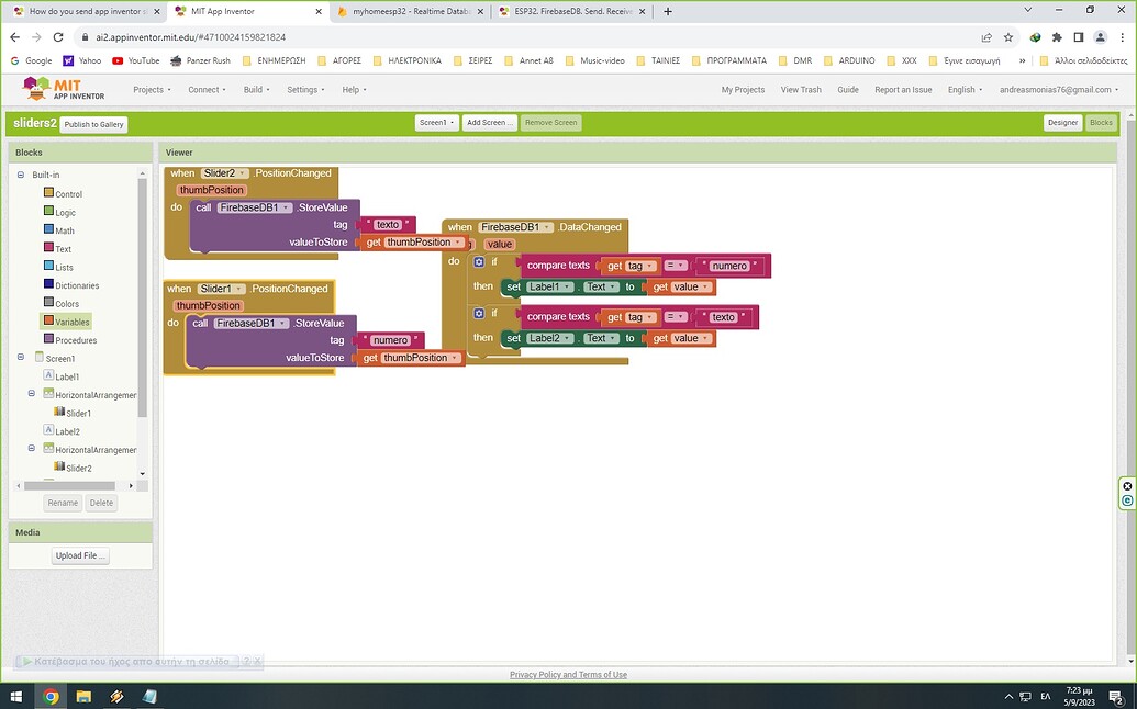 How do you send app inventor slider values to esp32 via firebase? - MIT App Inventor Help - MIT ...