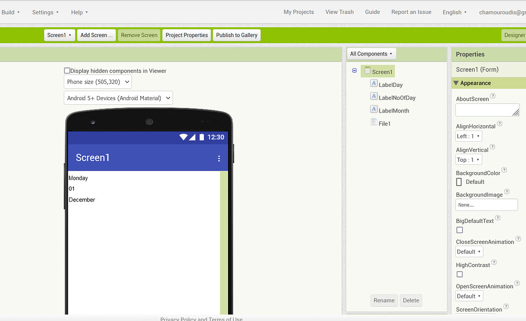 Read From Csv Table Mit App Inventor Help Mit App Inventor Community